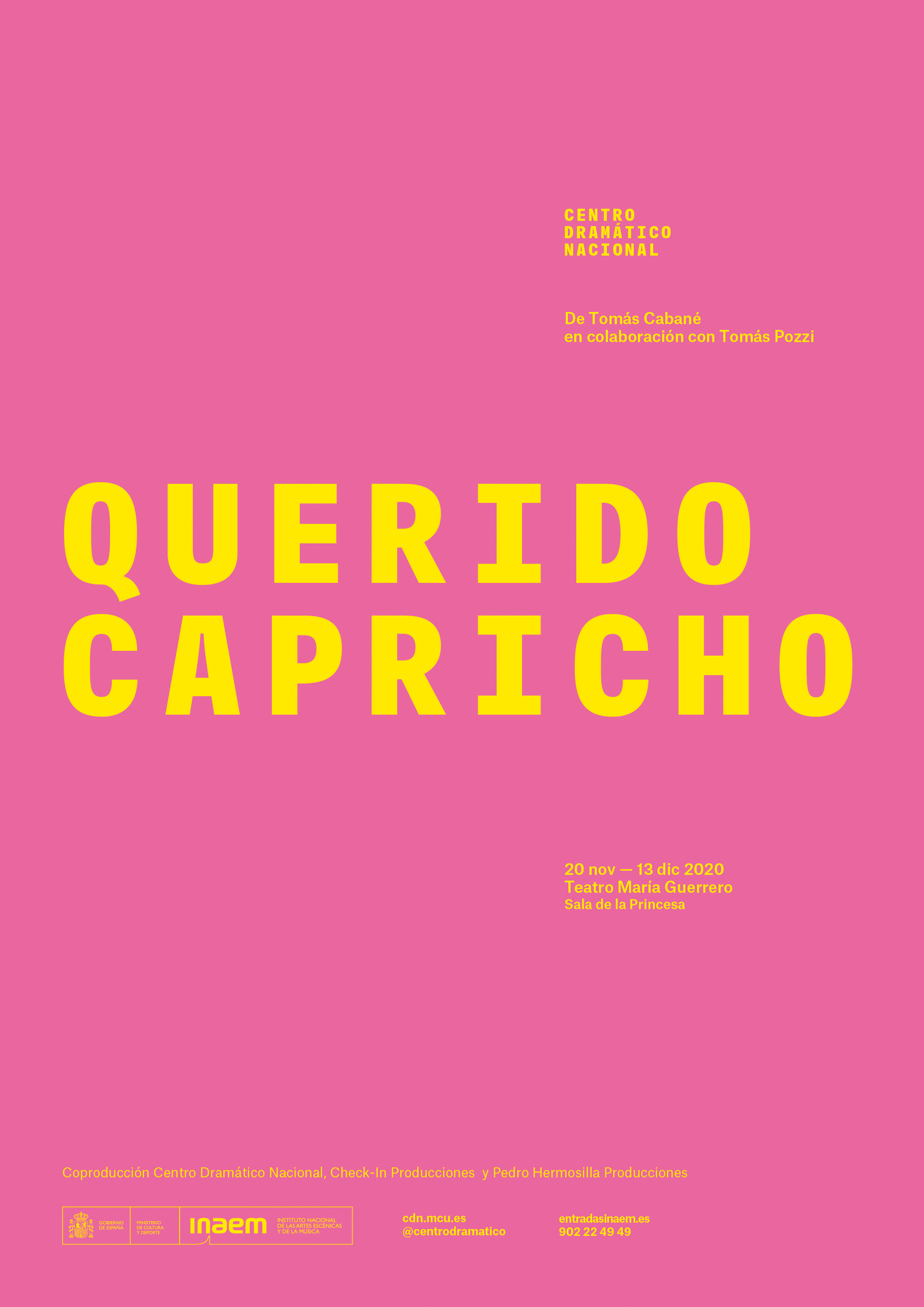 Querido Capricho - Centro Dramático Nacional - Ministerio de Cultura